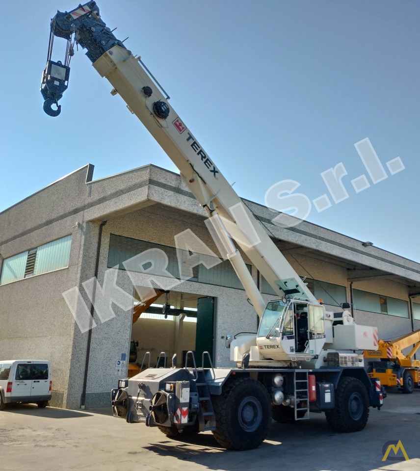 Terex RT 75 75-ton Rough Terrain Crane For Sale Hoists & Material ...