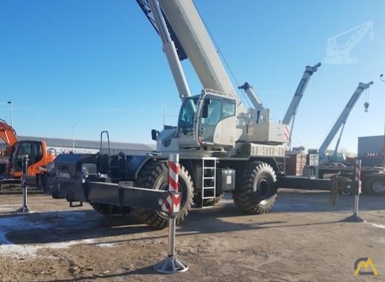 Terex RT100 100-Ton Rough Terrain Crane For Sale Hoists & Material ...