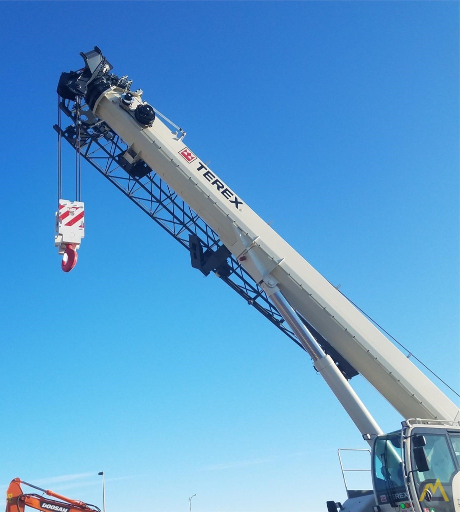 Terex RT100 100-Ton Rough Terrain Crane For Sale Hoists & Material ...