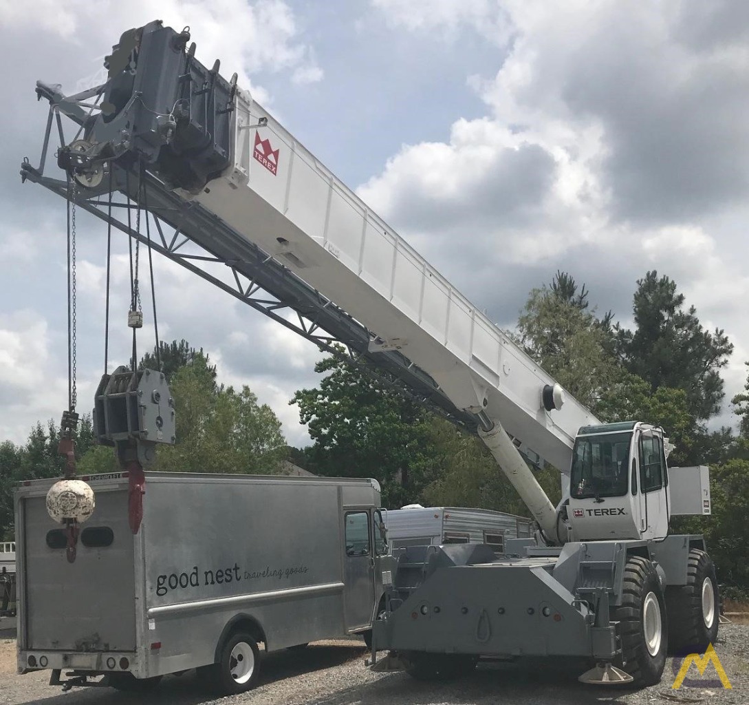 Terex RT555-1 55-Ton Rough Terrain Crane For Sale Hoists & Material ...