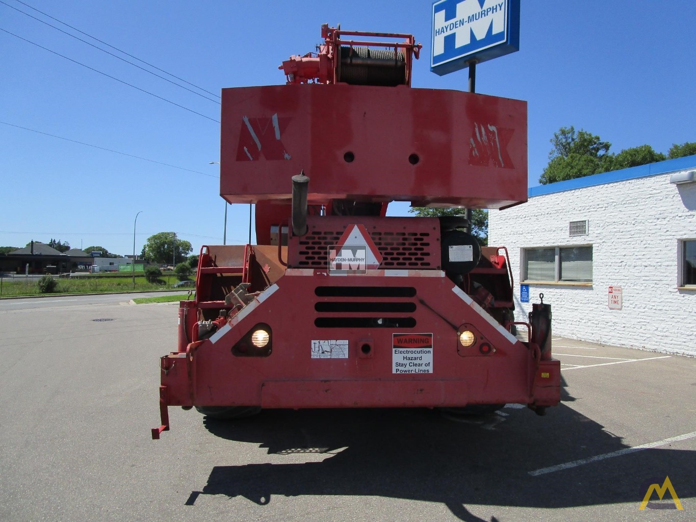 Terex RT555 55-Ton Rough Terrain Crane For Sale Hoists & Material ...