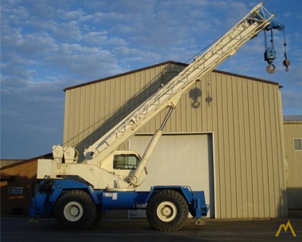 Terex RT555 55-Ton Rough Terrain Crane For Sale Hoists & Material ...