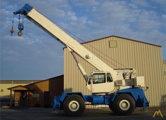 Terex RT555 55-Ton Rough Terrain Crane For Sale Hoists & Material ...