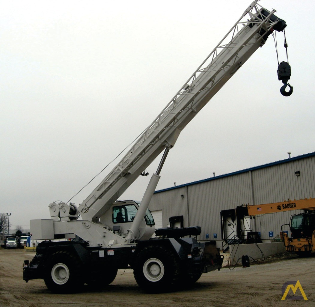 Terex RT555 55-Ton Rough Terrain Crane For Sale Hoists & Material ...