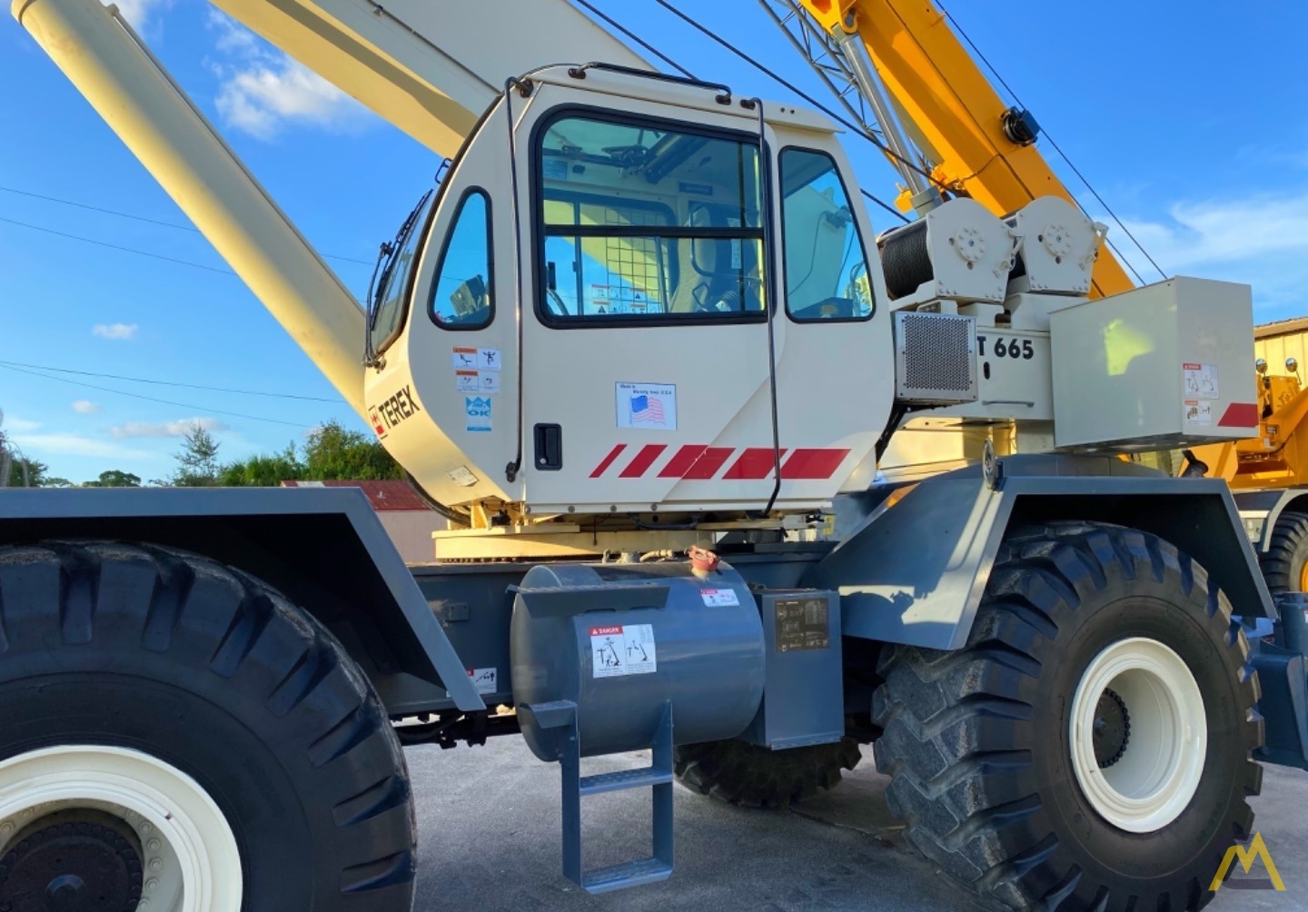 Terex RT665 65-Ton Rough Terrain Crane For Sale Hoists & Material Handlers 14846 CraneMarket