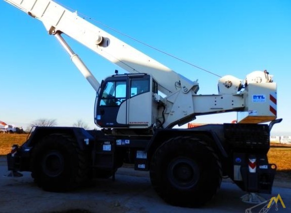 Terex RT780 80-Ton Rough Terrain Crane For Sale Hoists & Material ...