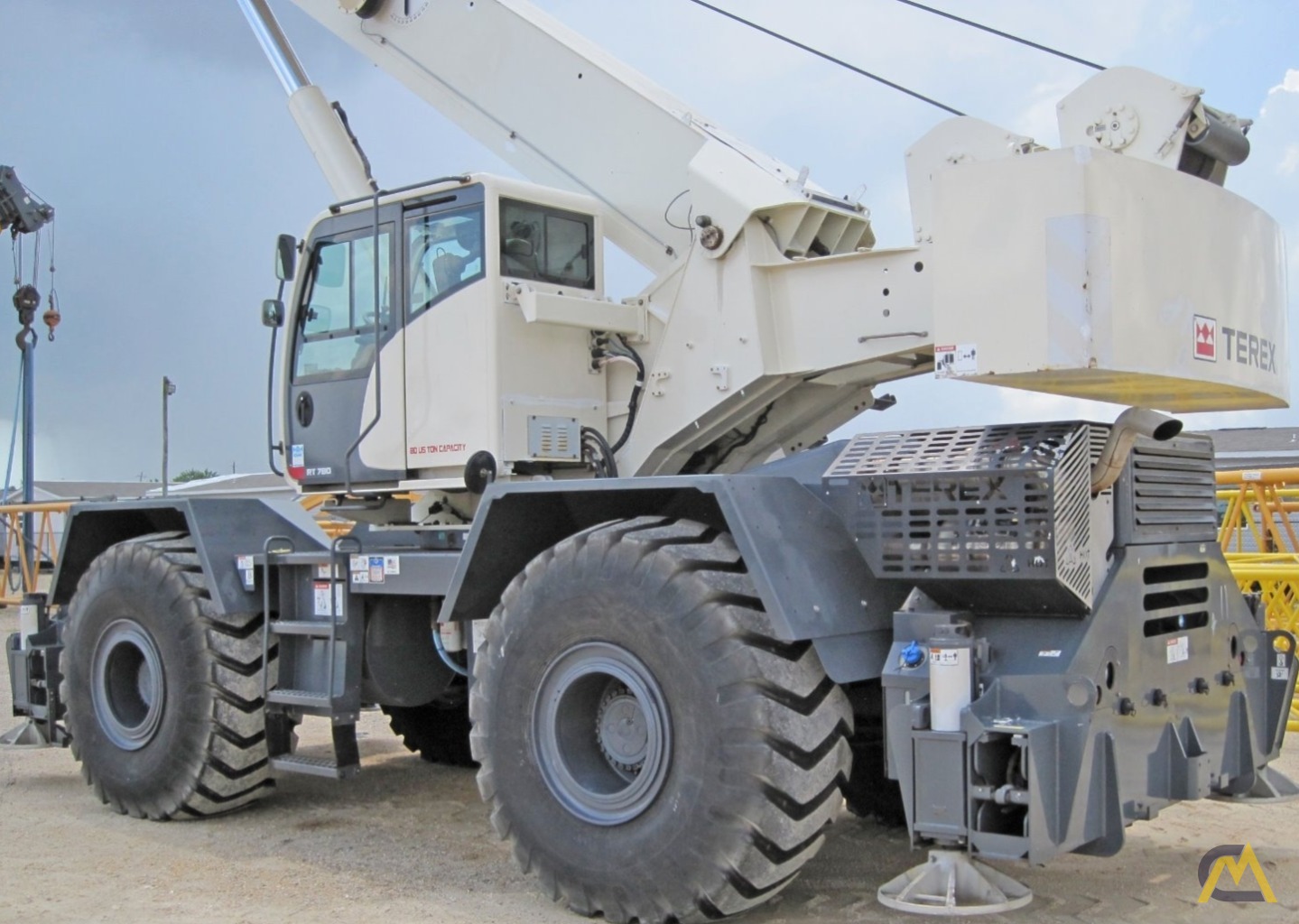 Terex RT780 80-Ton Rough Terrain Crane SOLD Hoists & Material Handlers 12183 CraneMarket