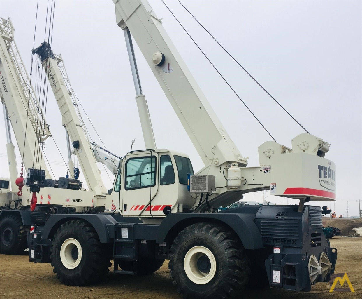 Terex RT780 80-Ton Rough Terrain Crane For Sale or Rent Hoists & Material Handlers 12835 CraneMarket