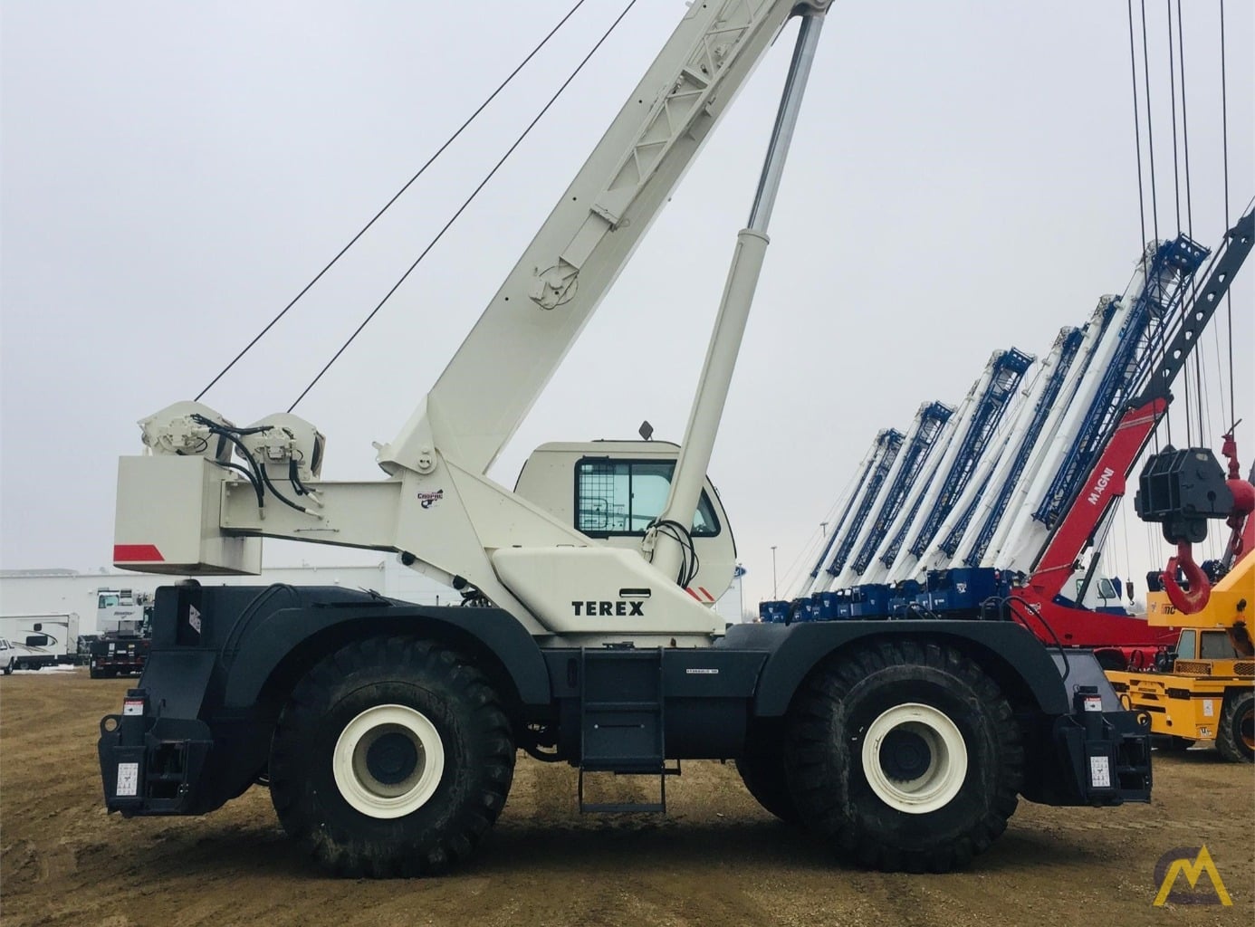 Terex RT780 80-Ton Rough Terrain Crane For Sale or Rent Hoists & Material Handlers 12835 CraneMarket