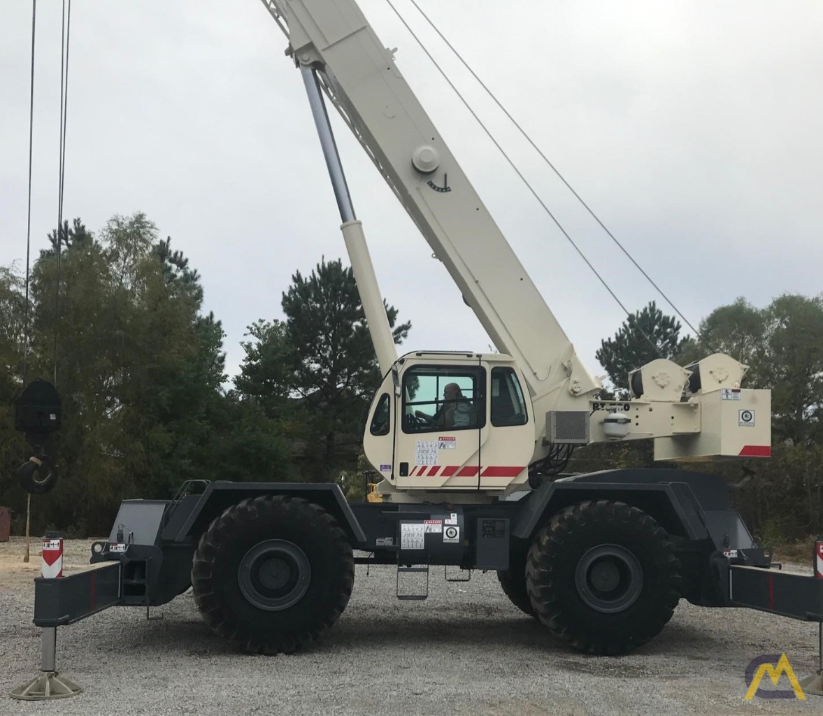 Terex RT 780 80-Ton Rough Terrain Crane For Sale Hoists & Material ...
