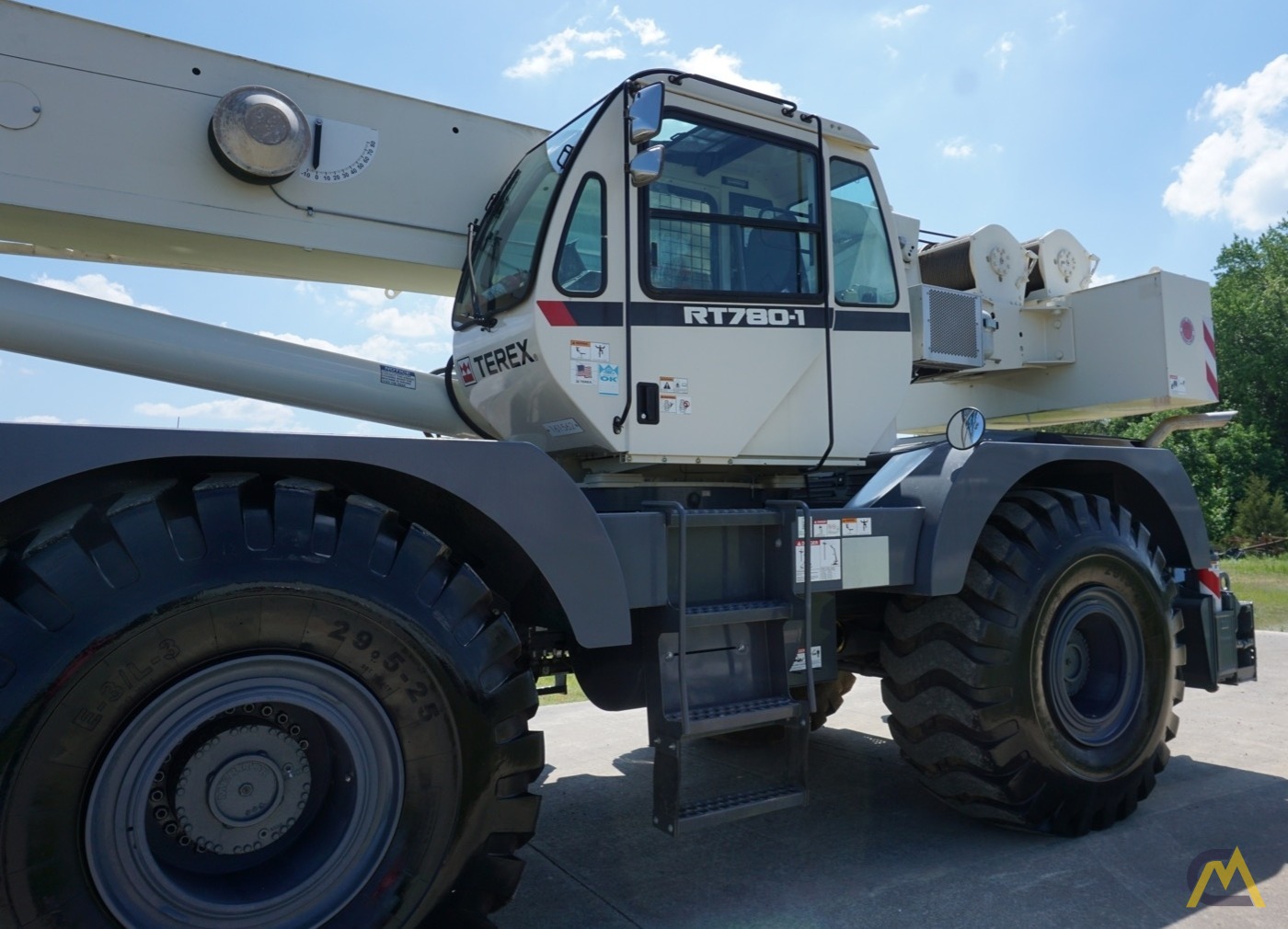 Terex RT780 80-Ton Rough Terrain Crane For Sale Hoists & Material Handlers 14921 CraneMarket