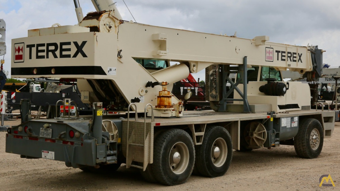Terex T 340-1 40-Ton Telescopic Boom Truck Crane For Sale Hoists ...
