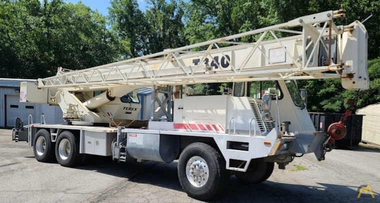 Terex T 340 40-ton Telescopic Boom Truck Crane For Sale Hoists ...