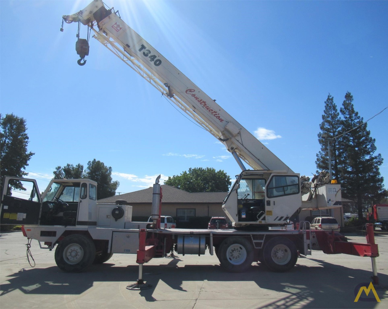 Terex T 340 40-ton Telescopic Boom Truck Crane For Sale Hoists ...