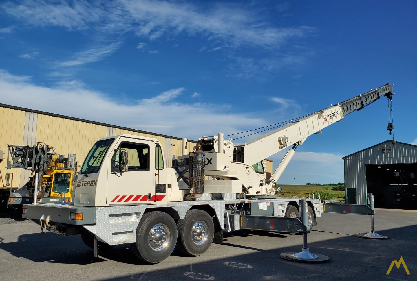 Terex T 560-1 60-Ton Telescopic Truck Crane For Sale Hoists & Material ...