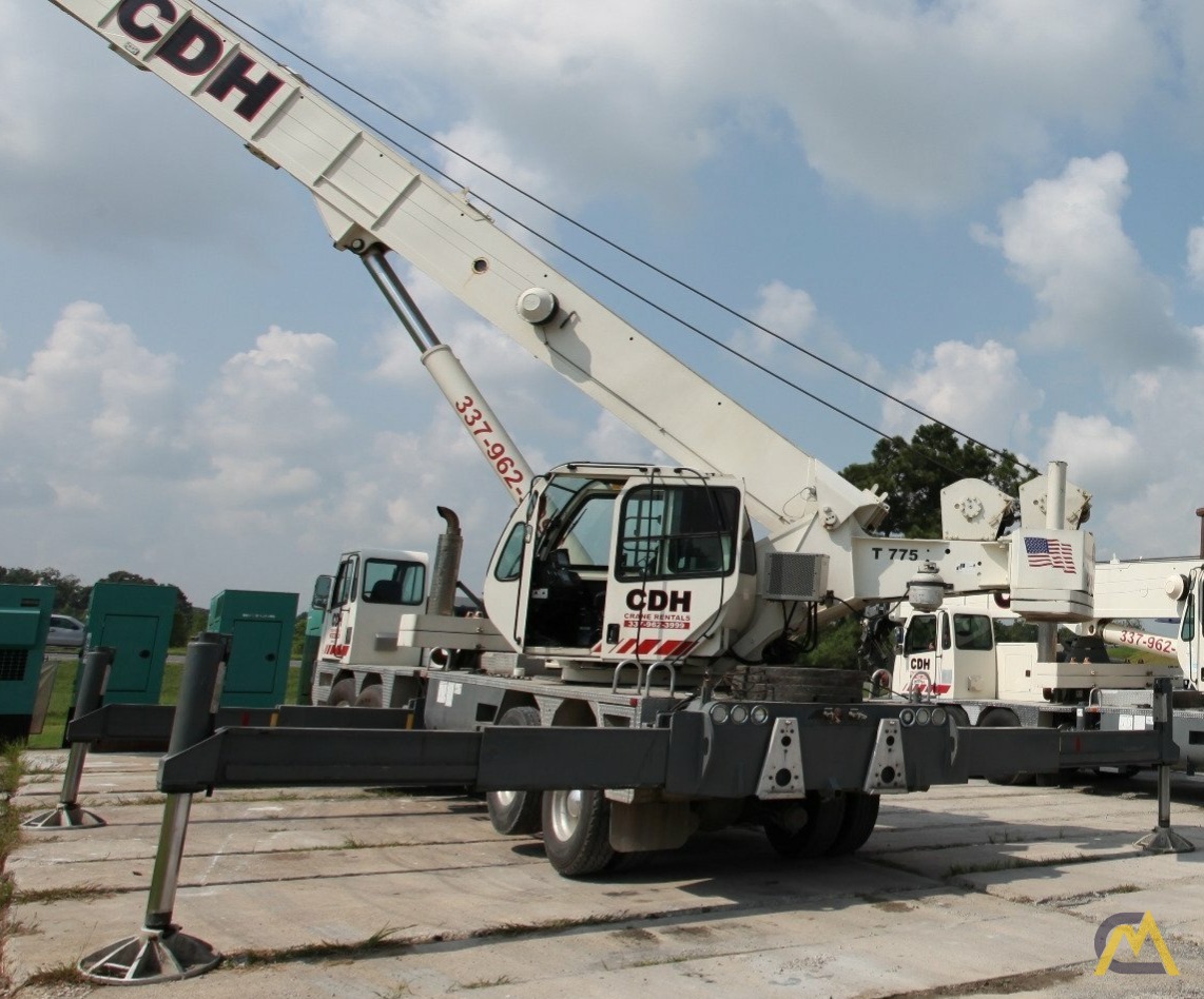 Terex T 775 75-ton Telescopic Boom Hydraulic Truck Crane For Sale ...