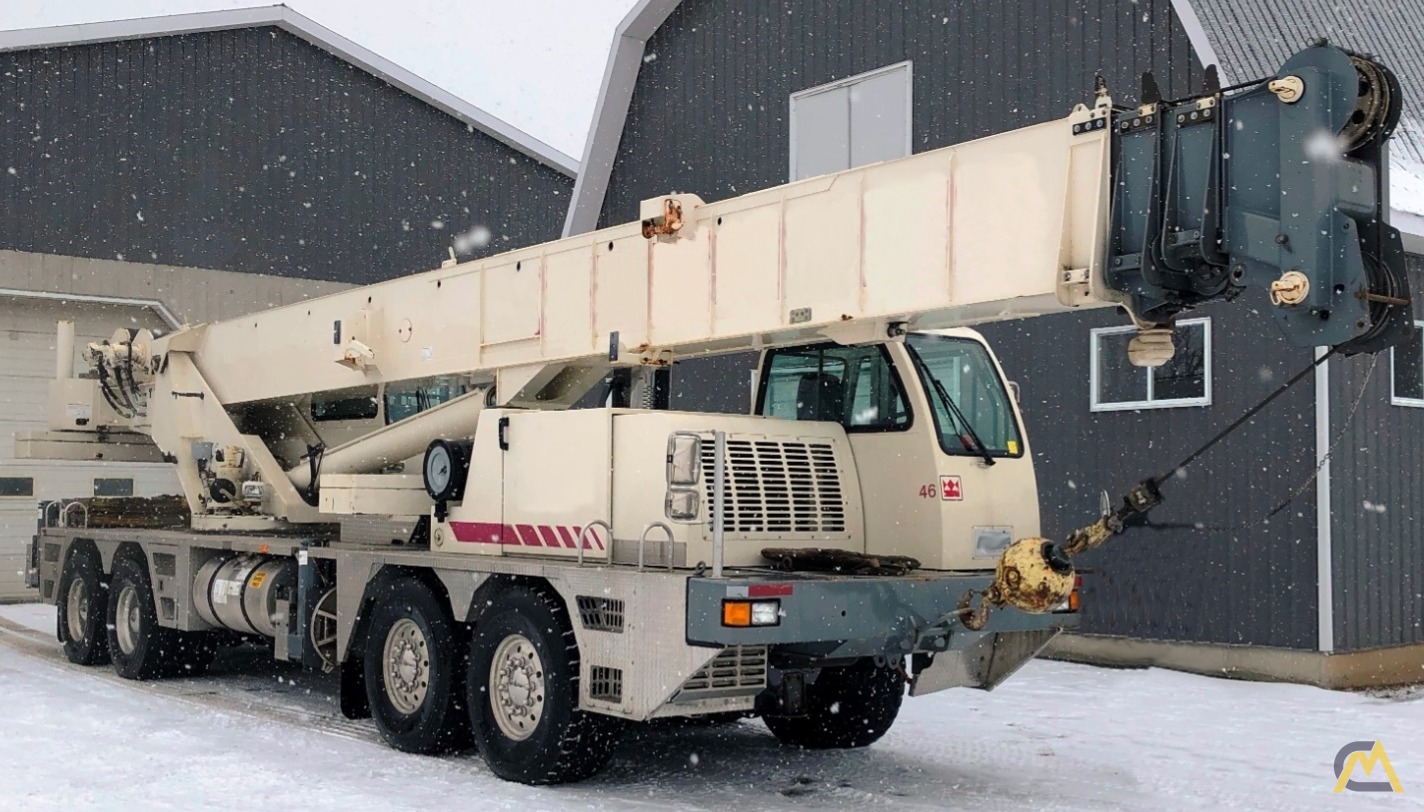 Terex T775 75-Ton Telescopic Boom Truck Crane For Sale or Rent Hoists ...