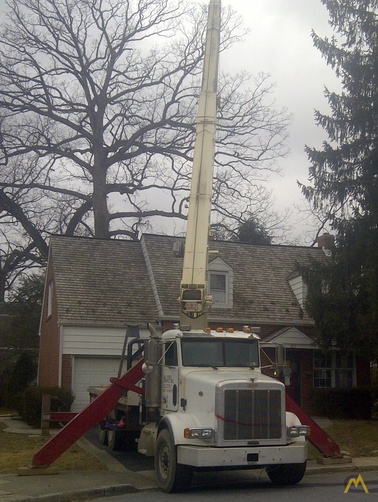 SOLD Terex (Simon-Ro) TC 4792 23.5-ton Boom Truck Crane on Peterbilt ...