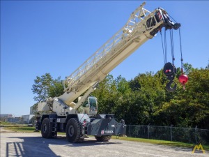 Terex Quadstar 1100 110-Ton Rough Terrain Crane For Sale or Rent Hoists & Material Handlers ...