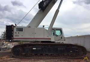 Link-Belt TCC-1100 110-Ton Telescopic Crawler Crane For Sale Hoists ...