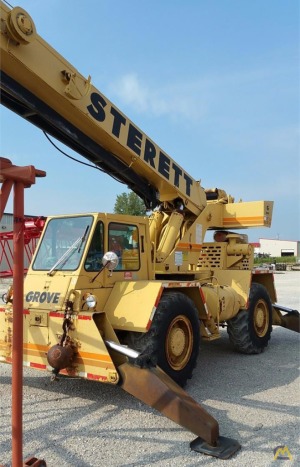 Grove RT58C 18-Ton Down Cab Rough Terrain Crane For Sale Hoists ...