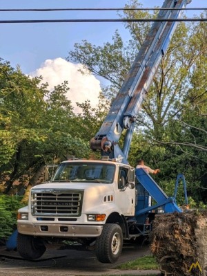 1998 Manitex-Ford 2592C 25-Ton Boom Truck Crane; CranesList ID: 435 For ...