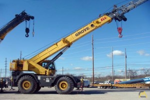 2001 GROVE RT875 For Sale Grove Rough Terrain Cranes Hoists & Material ...