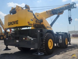 2007 Grove RT880E 80-Ton Rough Terrain Crane For Sale Hoists & Material ...