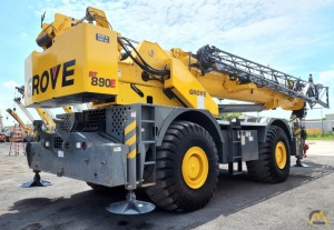 2008 Grove RT890E 90-Ton Rough Terrain Crane For Sale Hoists & Material ...
