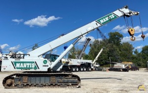 2009 Mantis 14010 70-Ton Telescopic Crawler Crane For Sale Hoists ...
