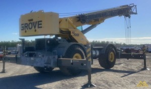2010 Grove RT760E 60-Ton Rough Terrain Crane For Sale Hoists & Material ...
