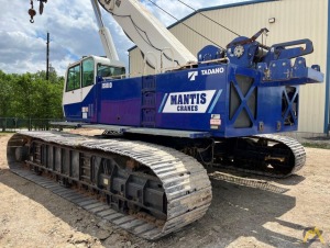 2011 Tadano Mantis 15010 Telescopic Crawler Crane For Rent Hoists ...