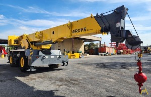 2012 Grove RT650E 50-Ton Rough Terrain Crane For Sale Hoists & Material ...