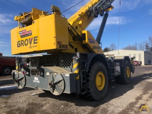 2014 Grove RT890E 90-Ton Rough Terrain Crane For Sale or Rent Hoists ...