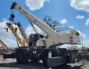 2014 Terex Quadstar 1100 110-Ton Rough Terrain Crane For Sale Hoists & Material Handlers 31977 ...