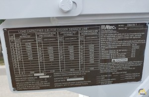 2015 Altec DM47B-TR Digger Derrick For Sale Derricks Drilling Piling ...