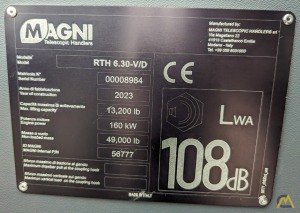 2023 Magni RTH 6.30 Rotating Telehandler For Sale Telehandlers ...