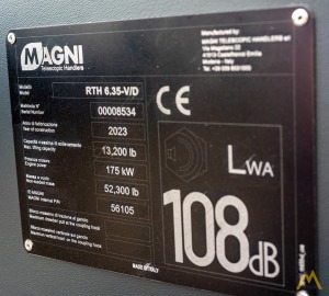 2023 Magni RTH 6.35 Rotating Telehandler For Sale Telehandlers ...