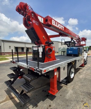 Elliott L65R Telescopic Boom Bucket Truck on Ford F750 For Sale Aerial ...