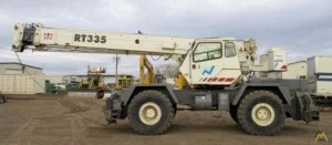 35t Terex RT 335 Rough Terrain Crane For Sale Hoists & Material ...
