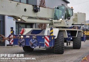 45t Grove RT650E Rough Terrain Crane For Sale Hoists & Material ...