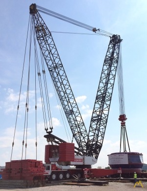 Demag TC 3000 550-Ton Lattice Boom Truck Crane For Sale Hoists ...