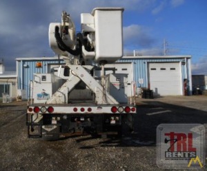 60' Versalift VO-355X-MHI Bucket Truck on International 4300 For Sale or Rent Aerial Platforms ...