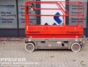8.2m Haulotte Compact 8 Scissor Lift For Sale Lifts Platform Aerial ...
