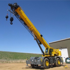 80t Grove RT880E Rough Terrain Crane For Sale or Rent Hoists & Material ...