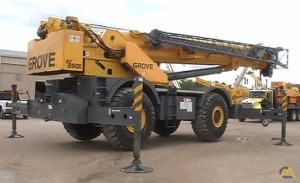 Grove RT890E 90-Ton Rough Terrain Crane For Sale or Rent Hoists ...
