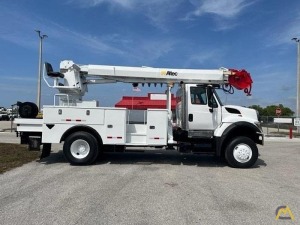 Altec DM47-TR Digger Derrick on 2012 International 7300 4x4 Reg Cab ...