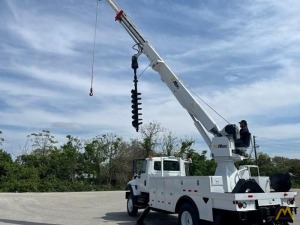 Altec DM47-TR Digger Derrick on 2012 International 7300 4x4 Reg Cab ...