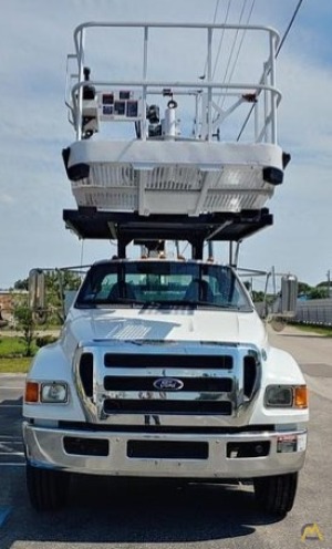Altec LS63 Sign Crane on 2012 Ford F750 Reg Cab Flatbed Truck For Sale ...