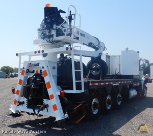 Brandt 3028 Grapple Loader Crane on Peterbilt 357 For Sale Hoists ...